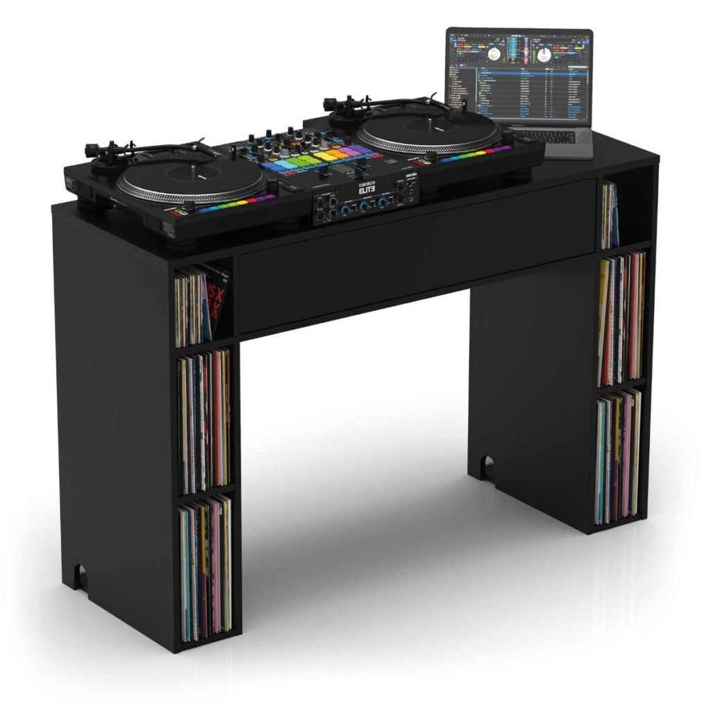 The Glorious Modular Mix Station DJ Booth – Black - MS - THE MIX OF SHARING