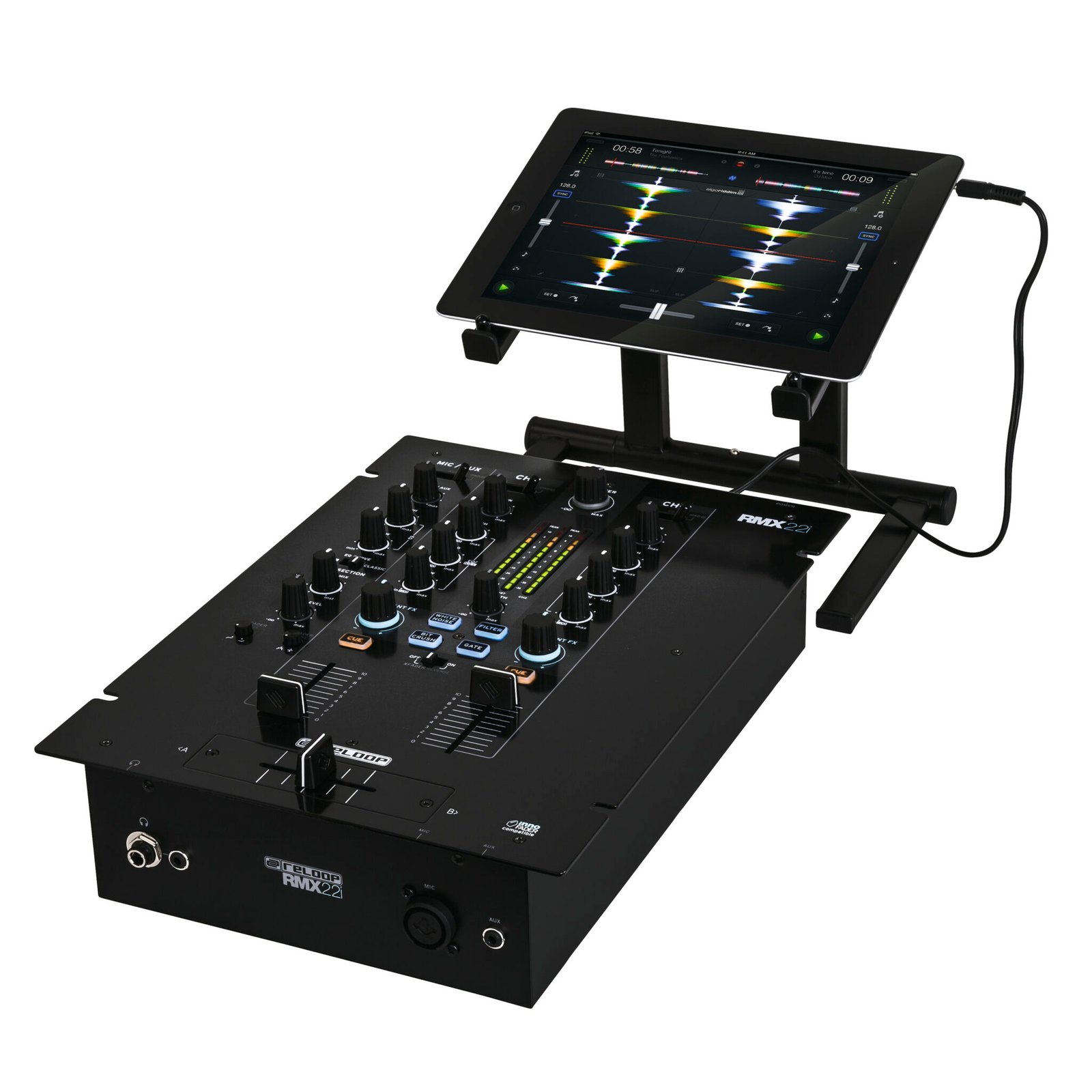 Reloop RMX-22i Digital FX Mixer with iPad Split Connection - MS - THE ...